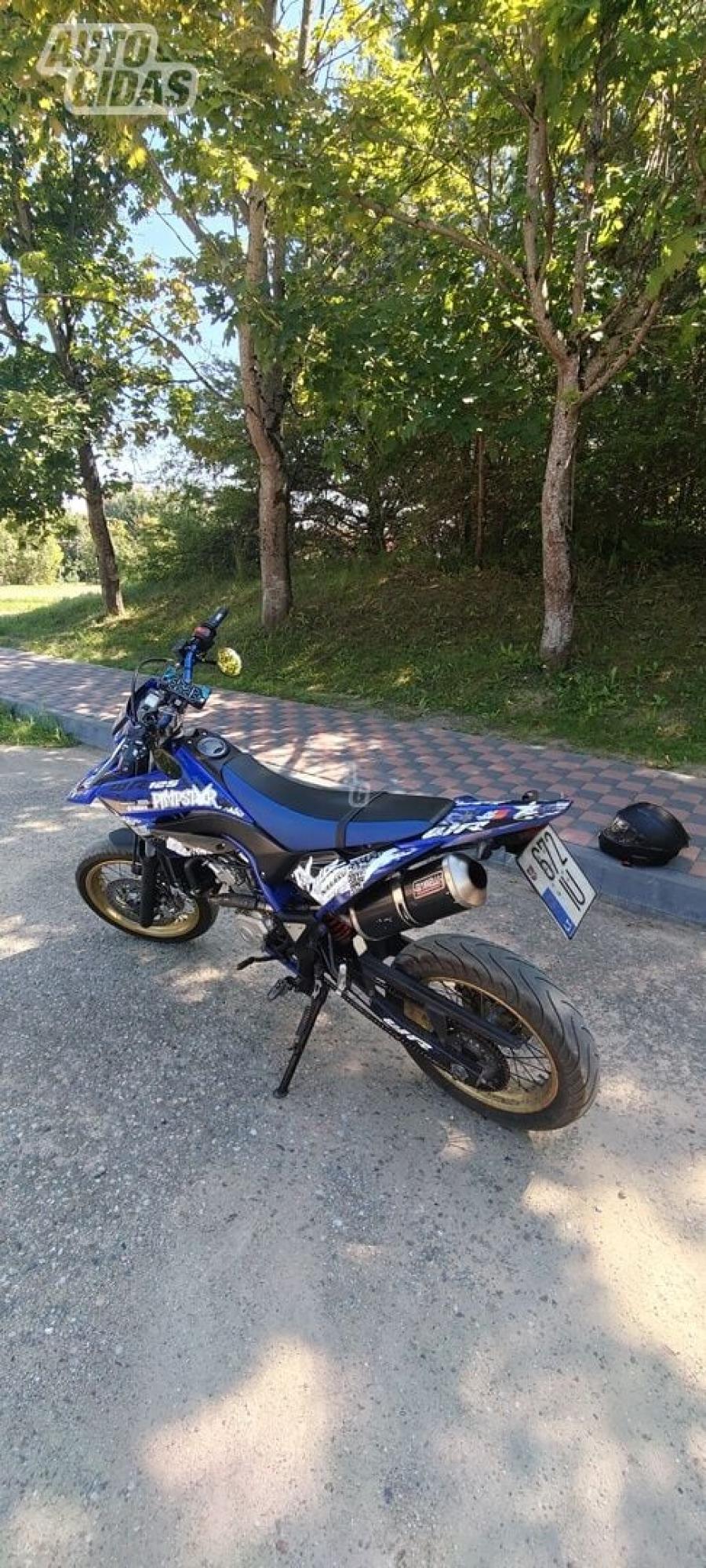 Blue Yamaha WR 125X 2011 in Vilnius, with an engine capacity of 0.18 L and mileage of 35 thousand km for 2200 €, photo 18 on AUTOMOTO.COM.LV