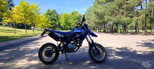 Blue Yamaha WR 125X 2011 in Vilnius, with an engine capacity of 0.18 L and mileage of 35 thousand km for 2200 €, photo 19 on AUTOMOTO.COM.LV
