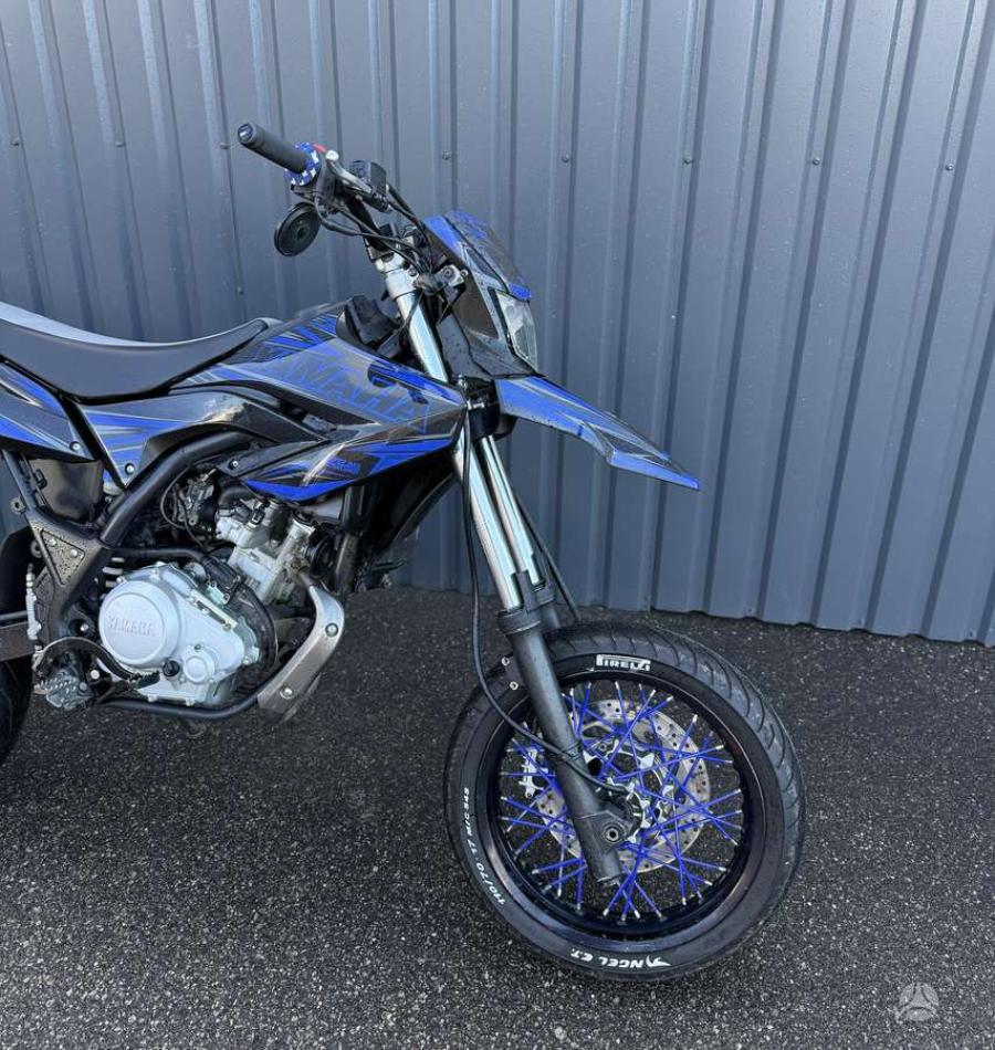 Yamaha WR 125X 2010 in Mazeikiai, with an engine capacity of 0.13 L and mileage of 27 thousand km for 2350 €, photo 4 on AUTOMOTO.COM.LV