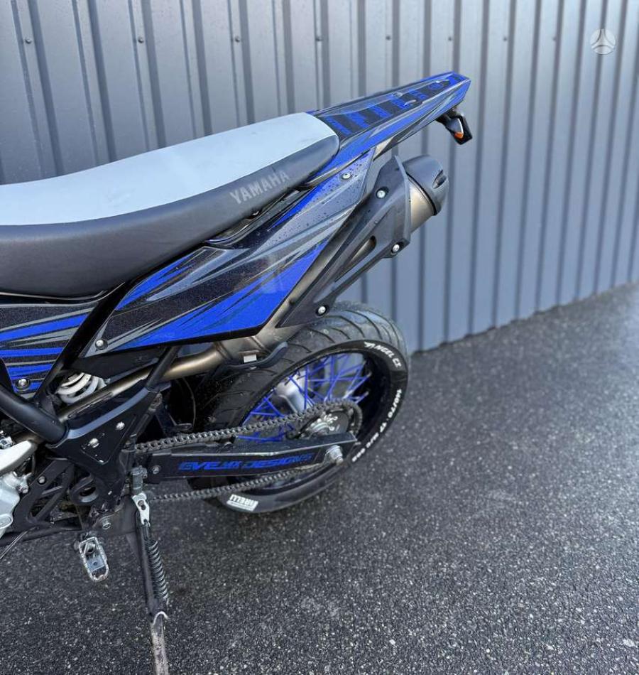 Yamaha WR 125X 2010 in Mazeikiai, with an engine capacity of 0.13 L and mileage of 27 thousand km for 2350 €, photo 8 on AUTOMOTO.COM.LV