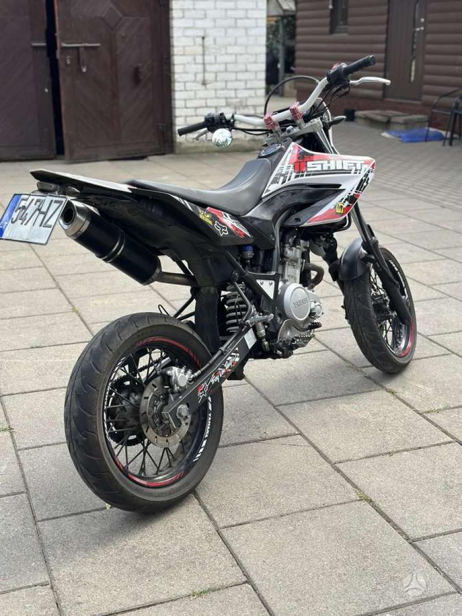 Yamaha WR 125X 2010 in Jonava, with an engine capacity of 0.13 L and mileage of 45 thousand km for 1800 €, photo 4 on AUTOMOTO.COM.LV