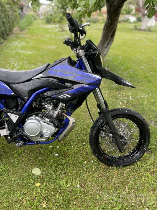 Yamaha WR 125X 2014 in Telschi, with an engine capacity of 0.13 L and mileage of 0 thousand km for 2550 €, photo 7 on AUTOMOTO.COM.LV