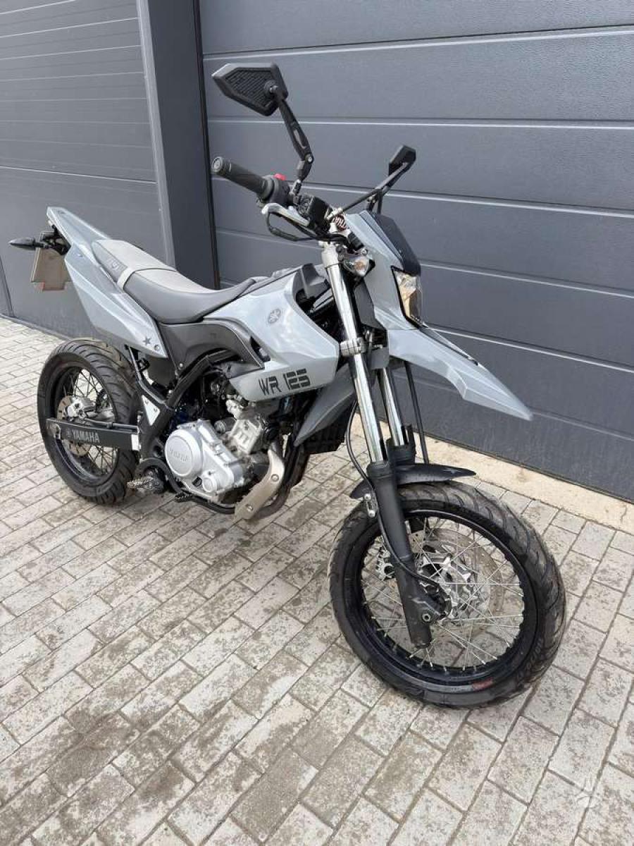 Yamaha WR 125X 2014 in Kaunas, with an engine capacity of 0.13 L and mileage of 22 thousand km for 2950 €, photo 7 on AUTOMOTO.COM.LV