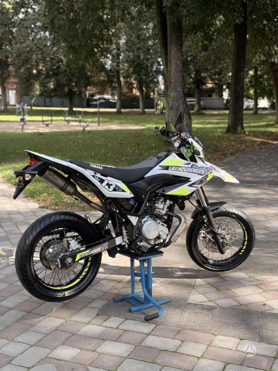 Ямаха WR 125X 2016 в Вилкавишкис, объемом двигателя 0.13 л и пробегом 18 тыс. км за 2450 €, фото 3 на AUTOMOTO.COM.LV