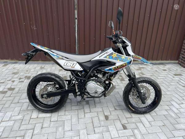 Белый Ямаха WR 125X 2011 в Каунас, объемом двигателя 0.13 л и пробегом 22 тыс. км за 1950 €, фото 5 на AUTOMOTO.COM.LV