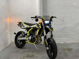 Yellow Yamaha WR 125X 2021 in Marijampole, with an engine capacity of 0.13 L and mileage of 36 thousand km for 1950 €, photo  on AUTOMOTO.COM.LV