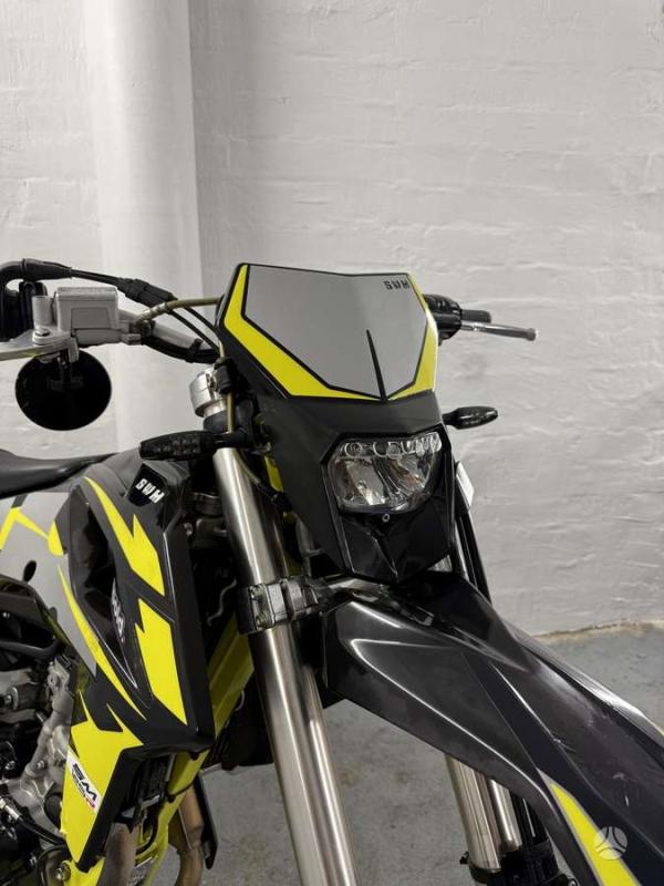 Yellow Yamaha WR 125X 2021 in Marijampole, with an engine capacity of 0.13 L and mileage of 36 thousand km for 1950 €, photo 3 on AUTOMOTO.COM.LV