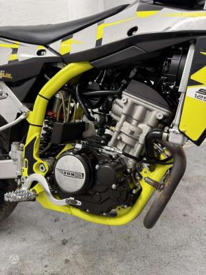 Желтый Ямаха WR 125X 2021 в Мариямполе, объемом двигателя 0.13 л и пробегом 36 тыс. км за 1950 €, фото 8 на AUTOMOTO.COM.LV