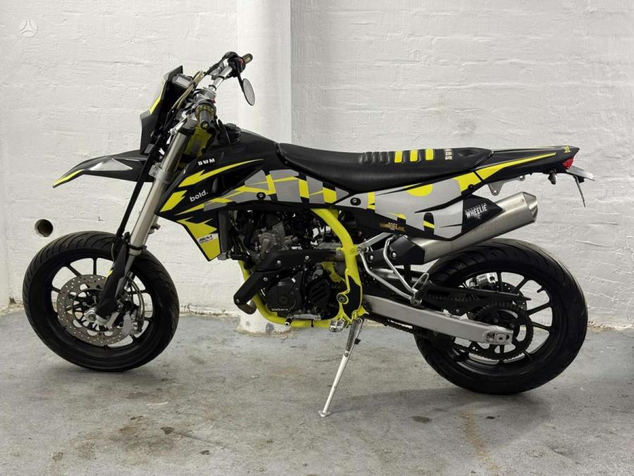 Желтый Ямаха WR 125X 2021 в Мариямполе, объемом двигателя 0.13 л и пробегом 36 тыс. км за 1950 €, фото 13 на AUTOMOTO.COM.LV