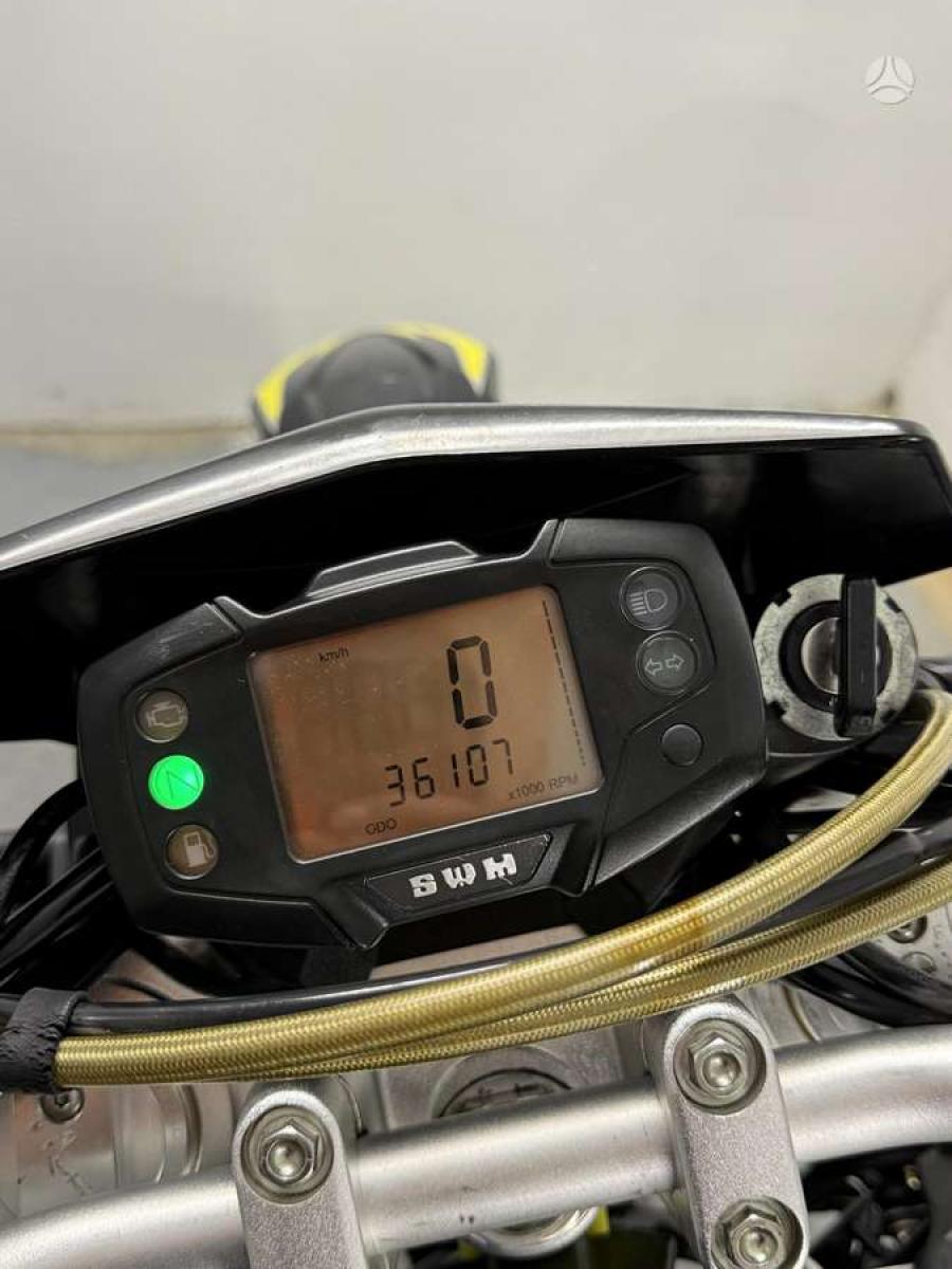 Желтый Ямаха WR 125X 2021 в Мариямполе, объемом двигателя 0.13 л и пробегом 36 тыс. км за 1950 €, фото 21 на AUTOMOTO.COM.LV