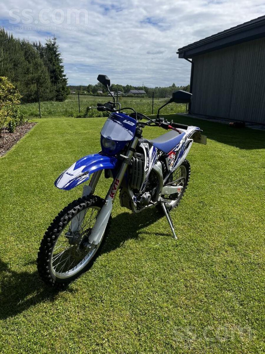 Yamaha WR 250F 2008 Valmiera, ar dzinēja tilpumu 0.25 L un nobraukumu 0 tūkst. km par 2200 €, foto 1 vietnē AUTOMOTO.COM.LV