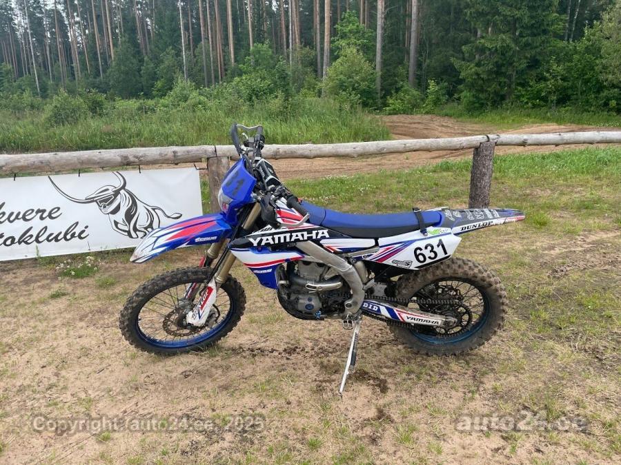 Синий Ямаха WR 450F 2020 в Раквере, объемом двигателя 0.45 л и пробегом 0 тыс. км за 4500 €, фото 1 на AUTOMOTO.COM.LV