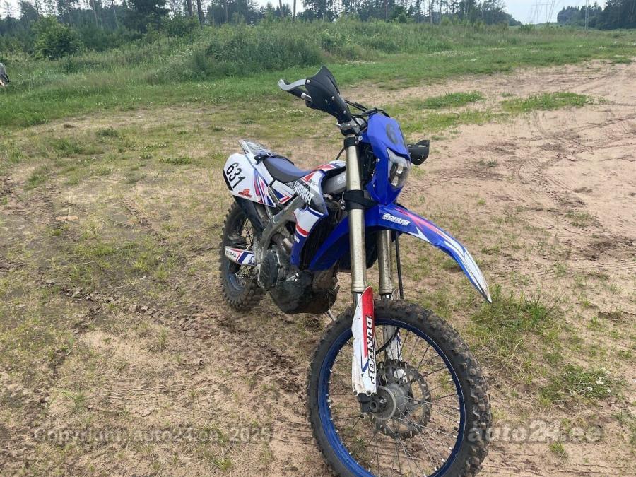Blue Yamaha WR 450F 2020 in Rakvere, with an engine capacity of 0.45 L and mileage of 0 thousand km for 4500 €, photo 3 on AUTOMOTO.COM.LV