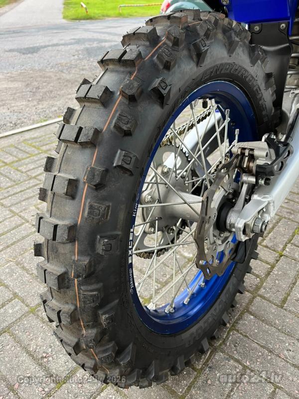 Blue Yamaha WR 450F 2022 in Tallinn, with an engine capacity of 0.45 L and mileage of 65 thousand km for 5990 €, photo 9 on AUTOMOTO.COM.LV
