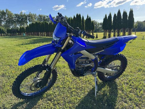 Синий Ямаха WR 450F 2022 в Вильнюс, объемом двигателя 0.45 л и пробегом 23 тыс. км за 6500 €, фото 1 на AUTOMOTO.COM.LV