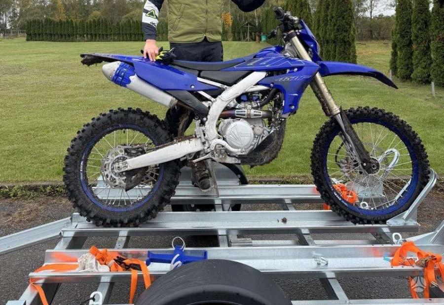Синий Ямаха WR 450F 2022 в Вильнюс, объемом двигателя 0.45 л и пробегом 23 тыс. км за 6500 €, фото 5 на AUTOMOTO.COM.LV