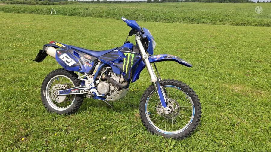 Ямаха WR 450F 2003 в Игналина, объемом двигателя 0.45 л и пробегом 0 тыс. км за 2800 €, фото 1 на AUTOMOTO.COM.LV