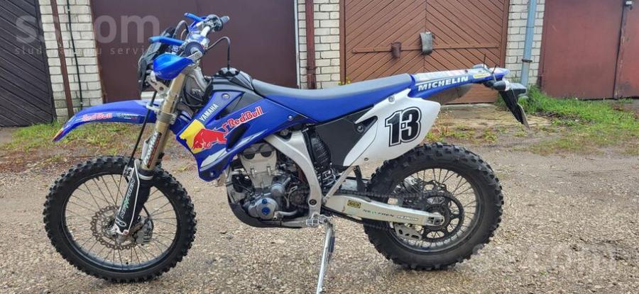 Yamaha WR 450F 2007 in Riga, with an engine capacity of 0.45 L and mileage of 0 thousand km for 3300 €, photo 3 on AUTOMOTO.COM.LV