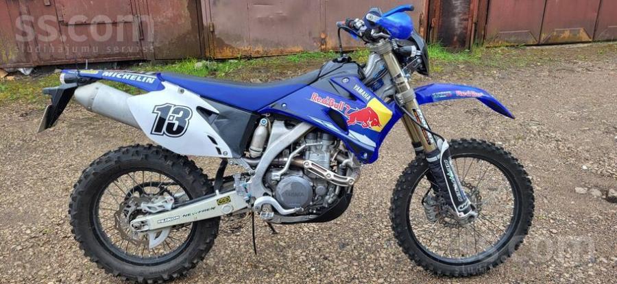 Yamaha WR 450F 2007 in Riga, with an engine capacity of 0.45 L and mileage of 0 thousand km for 3300 €, photo 4 on AUTOMOTO.COM.LV
