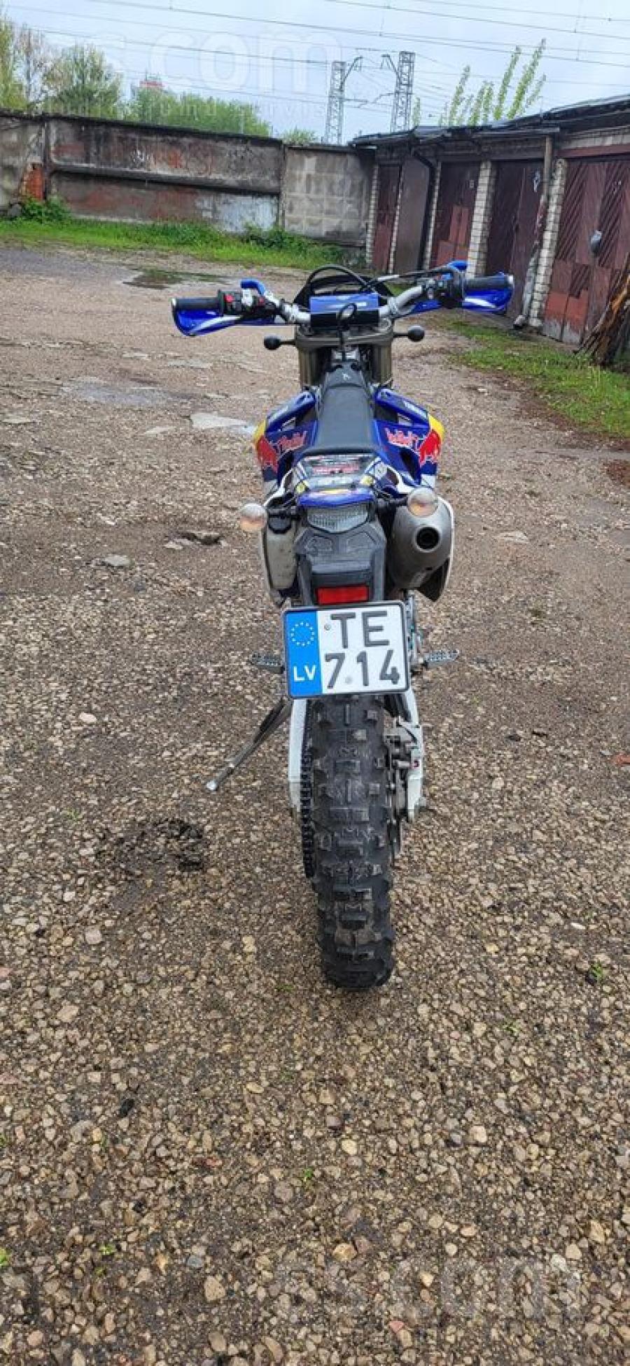 Yamaha WR 450F 2007 in Riga, with an engine capacity of 0.45 L and mileage of 0 thousand km for 3300 €, photo 6 on AUTOMOTO.COM.LV