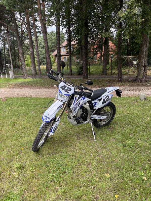 Yamaha WR 450F 2010 in Vilnius, with an engine capacity of 0.45 L and mileage of 17 thousand km for 4500 €, photo 4 on AUTOMOTO.COM.LV