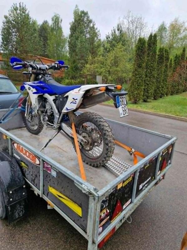 Yamaha WR 450F 2015 Anykščiai, ar dzinēja tilpumu 0.45 L un nobraukumu 3 tūkst. km par 5900 €, foto 2 vietnē AUTOMOTO.COM.LV