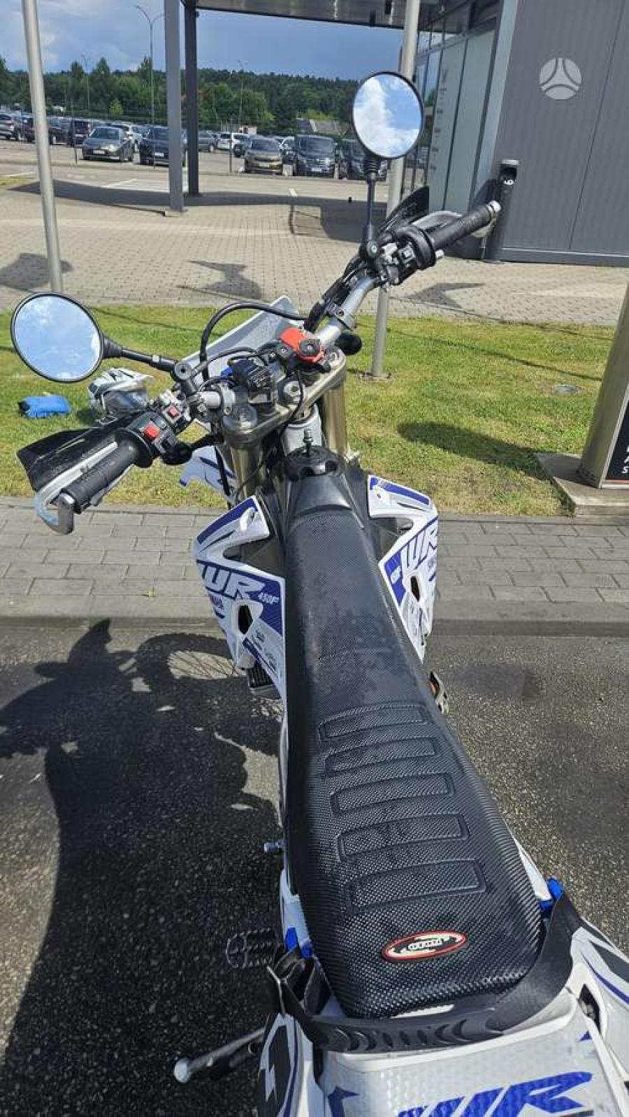 Белый Ямаха WR 450F 2010 в Вильнюс, объемом двигателя 0.45 л и пробегом 18 тыс. км за 3699 €, фото 14 на AUTOMOTO.COM.LV