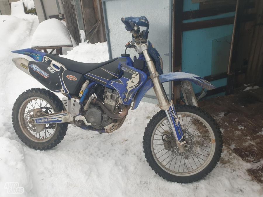 Blue Yamaha WR 2001 in Vilnius, with an engine capacity of 0.40 L and mileage of 0 thousand km for 2000 €, photo 1 on AUTOMOTO.COM.LV