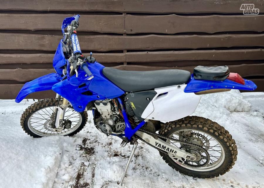 Blue Yamaha WR 2004 in Kaunas, with an engine capacity of 0.45 L and mileage of 0 thousand km for 2300 €, photo 3 on AUTOMOTO.COM.LV