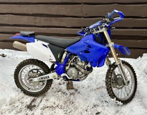 Blue Yamaha WR 2004 in Kaunas, with an engine capacity of 0.45 L and mileage of 0 thousand km for 2300 €, photo 4 on AUTOMOTO.COM.LV