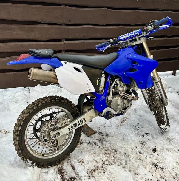 Zils Yamaha WR 2004 Kauņa, ar dzinēja tilpumu 0.45 L un nobraukumu 0 tūkst. km par 2300 €, foto 7 vietnē AUTOMOTO.COM.LV