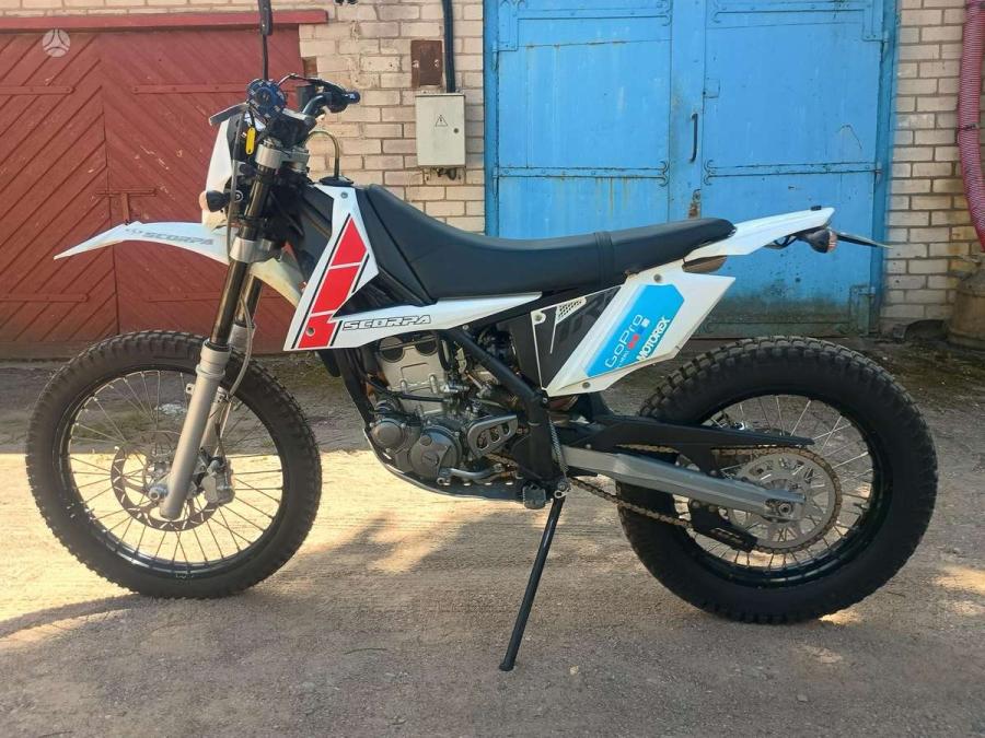 Balts Yamaha WR 2008 Šilalė, ar dzinēja tilpumu 0.25 L un nobraukumu 10 tūkst. km par 3000 €, foto 5 vietnē AUTOMOTO.COM.LV