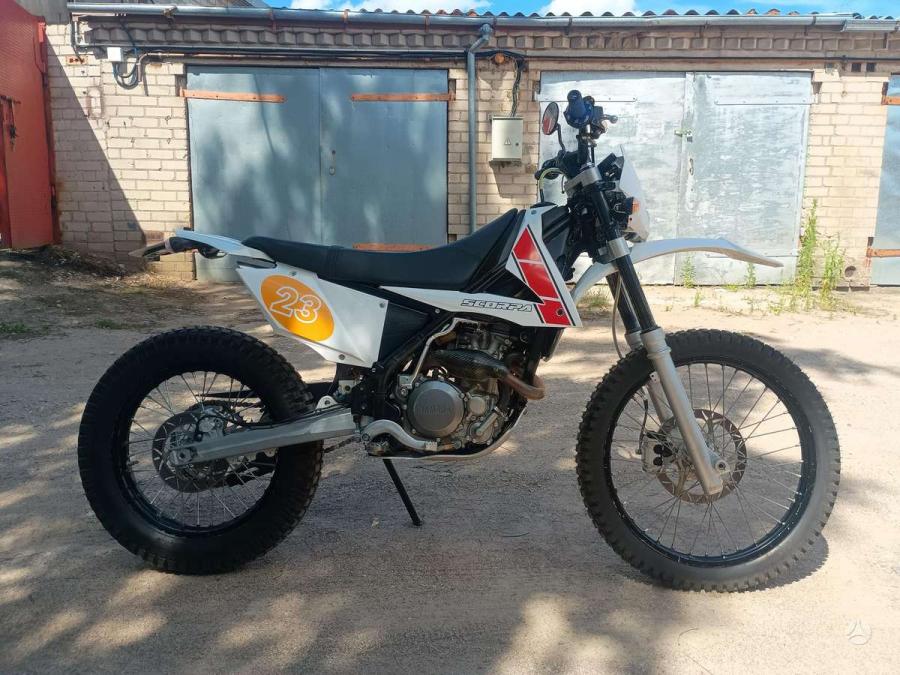 Balts Yamaha WR 2008 Šilalė, ar dzinēja tilpumu 0.25 L un nobraukumu 10 tūkst. km par 3000 €, foto 8 vietnē AUTOMOTO.COM.LV