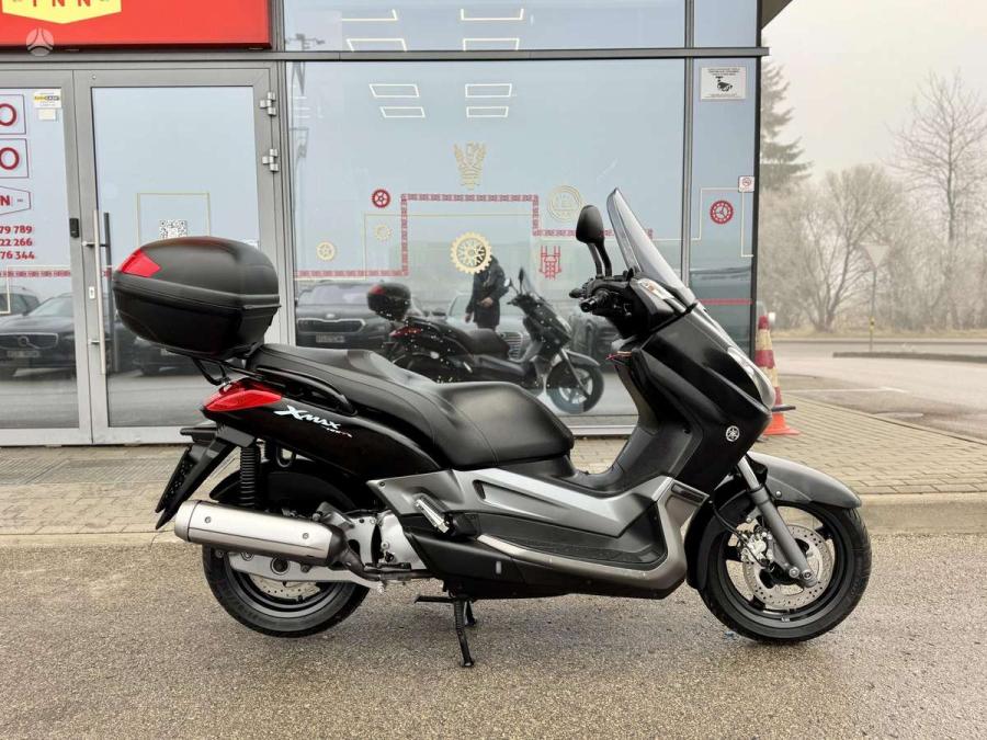 Melns Yamaha X-Max 2009 Viļņa, ar dzinēja tilpumu 0.13 L un nobraukumu 26 tūkst. km par 1999 €, foto 7 vietnē AUTOMOTO.COM.LV