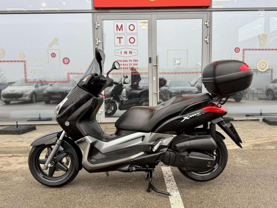 Melns Yamaha X-Max 2009 Viļņa, ar dzinēja tilpumu 0.13 L un nobraukumu 26 tūkst. km par 1999 €, foto 10 vietnē AUTOMOTO.COM.LV