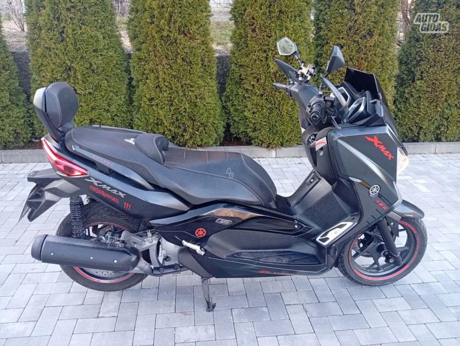 Melns Yamaha X-Max 2016 Kelmė, ar dzinēja tilpumu 0.13 L un nobraukumu 14 tūkst. km par 2650 €, foto 2 vietnē AUTOMOTO.COM.LV