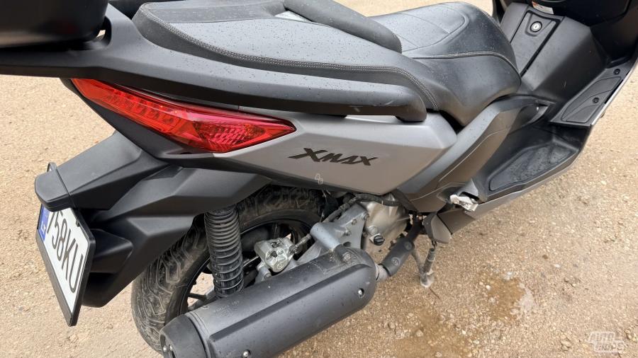 Pelēks Yamaha X-Max 2014 Panevēža, ar dzinēja tilpumu 0.13 L un nobraukumu 22 tūkst. km par 1900 €, foto 7 vietnē AUTOMOTO.COM.LV