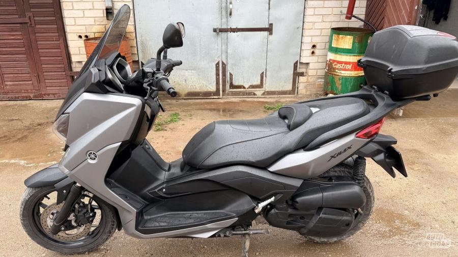 Pelēks Yamaha X-Max 2014 Panevēža, ar dzinēja tilpumu 0.13 L un nobraukumu 22 tūkst. km par 1900 €, foto 9 vietnē AUTOMOTO.COM.LV