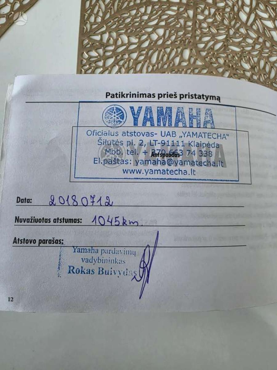 Yamaha X-Max 2018 in Naujoji Akmene, with an engine capacity of 0.00 L and mileage of 10 thousand km for 4300 €, photo 8 on AUTOMOTO.COM.LV