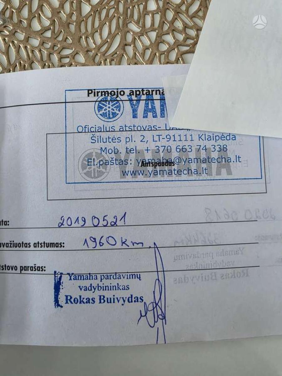 Yamaha X-Max 2018 in Naujoji Akmene, with an engine capacity of 0.00 L and mileage of 10 thousand km for 4300 €, photo 9 on AUTOMOTO.COM.LV