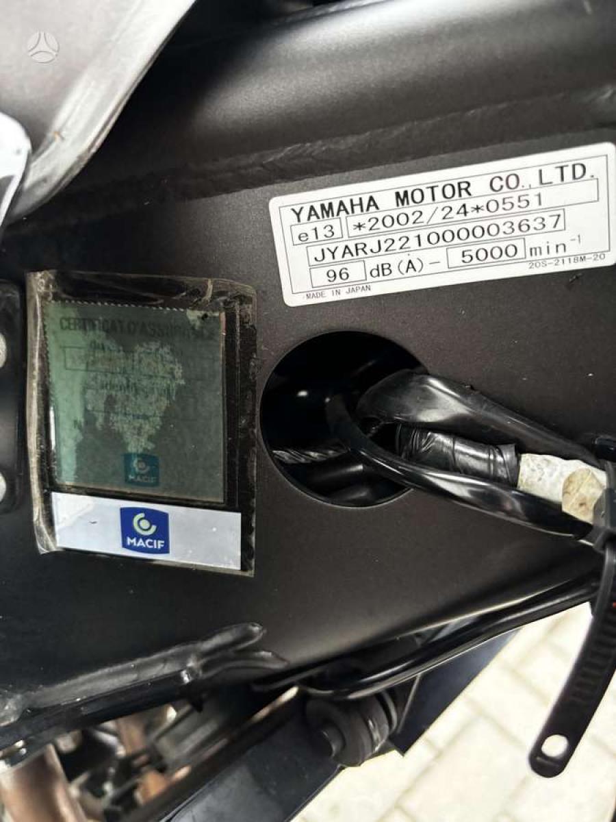 Ямаха XJ 600 2013 в Тельшяй, объемом двигателя 0.60 л и пробегом 43 тыс. км за 3500 €, фото 11 на AUTOMOTO.COM.LV