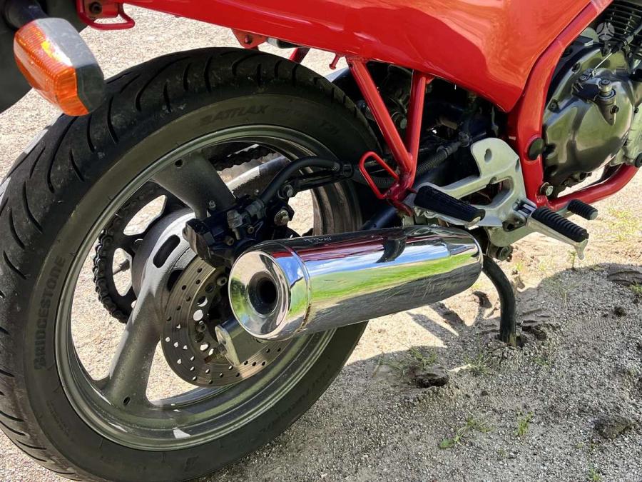 Красный Ямаха XJ 600 1992 в Утена, объемом двигателя 0.60 л и пробегом 39 тыс. км за 950 €, фото 16 на AUTOMOTO.COM.LV