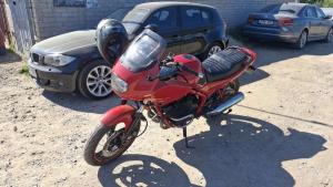 Red Yamaha XJ 600 1995 in Kaunas, with an engine capacity of 0.60 L and mileage of 26 thousand km for 1200 €, photo 4 on AUTOMOTO.COM.LV