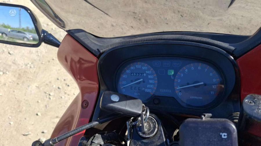 Red Yamaha XJ 600 1995 in Kaunas, with an engine capacity of 0.60 L and mileage of 26 thousand km for 1200 €, photo 10 on AUTOMOTO.COM.LV