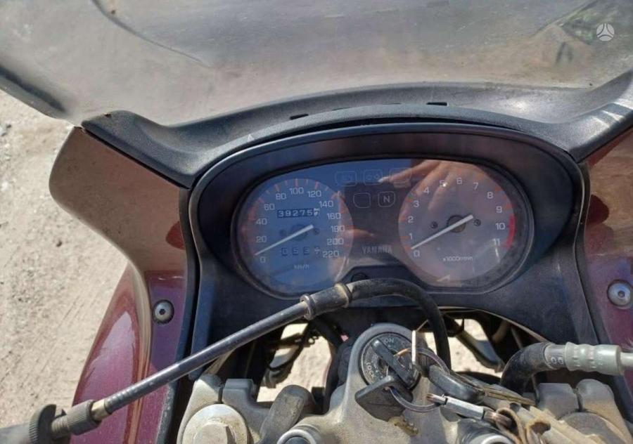 Red Yamaha XJ 600 1996 in Rietavas, with an engine capacity of 0.60 L and mileage of 39 thousand km for 1000 €, photo 3 on AUTOMOTO.COM.LV