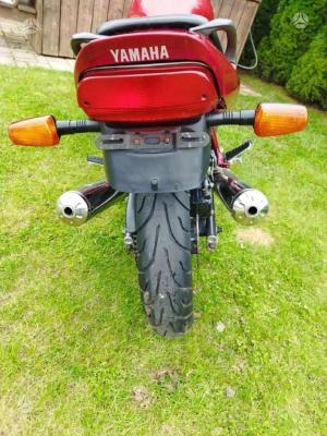 Red Yamaha XJ 600 2000 in Utena, with an engine capacity of 0.60 L and mileage of 46 thousand km for 1050 €, photo 3 on AUTOMOTO.COM.LV