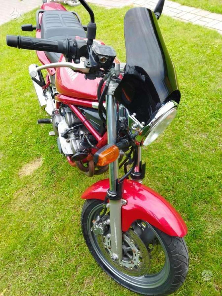 Red Yamaha XJ 600 2000 in Utena, with an engine capacity of 0.60 L and mileage of 46 thousand km for 1050 €, photo 10 on AUTOMOTO.COM.LV