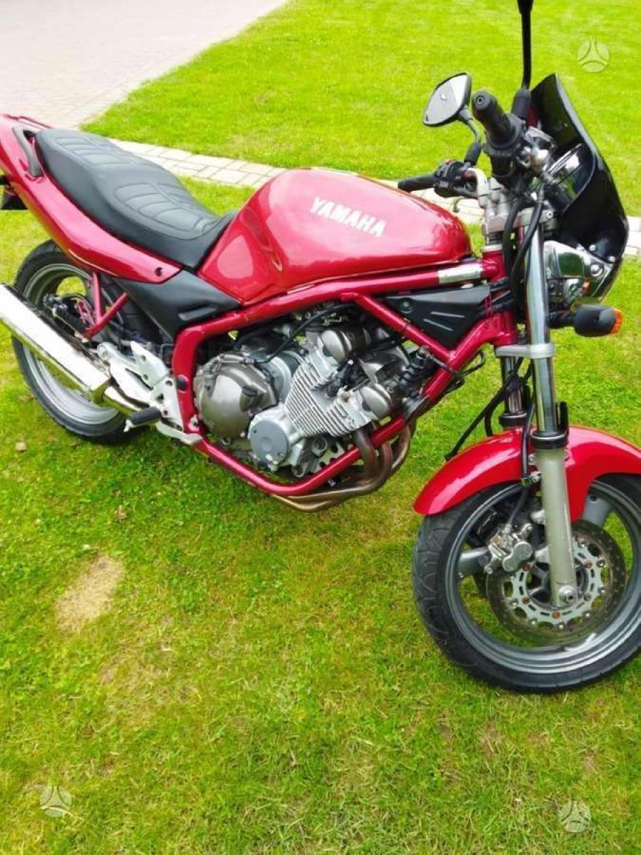 Red Yamaha XJ 600 2000 in Utena, with an engine capacity of 0.60 L and mileage of 46 thousand km for 1050 €, photo 13 on AUTOMOTO.COM.LV