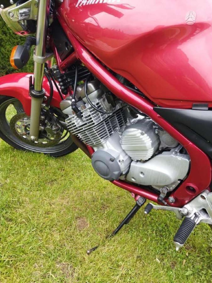 Red Yamaha XJ 600 2000 in Utena, with an engine capacity of 0.60 L and mileage of 46 thousand km for 1050 €, photo 16 on AUTOMOTO.COM.LV