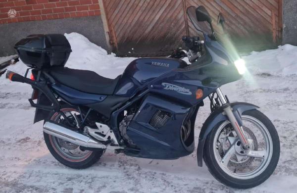 Blue Yamaha XJ 600S 1998 in Siauliai, with an engine capacity of 0.60 L and mileage of 34 thousand km for 1800 €, photo 2 on AUTOMOTO.COM.LV